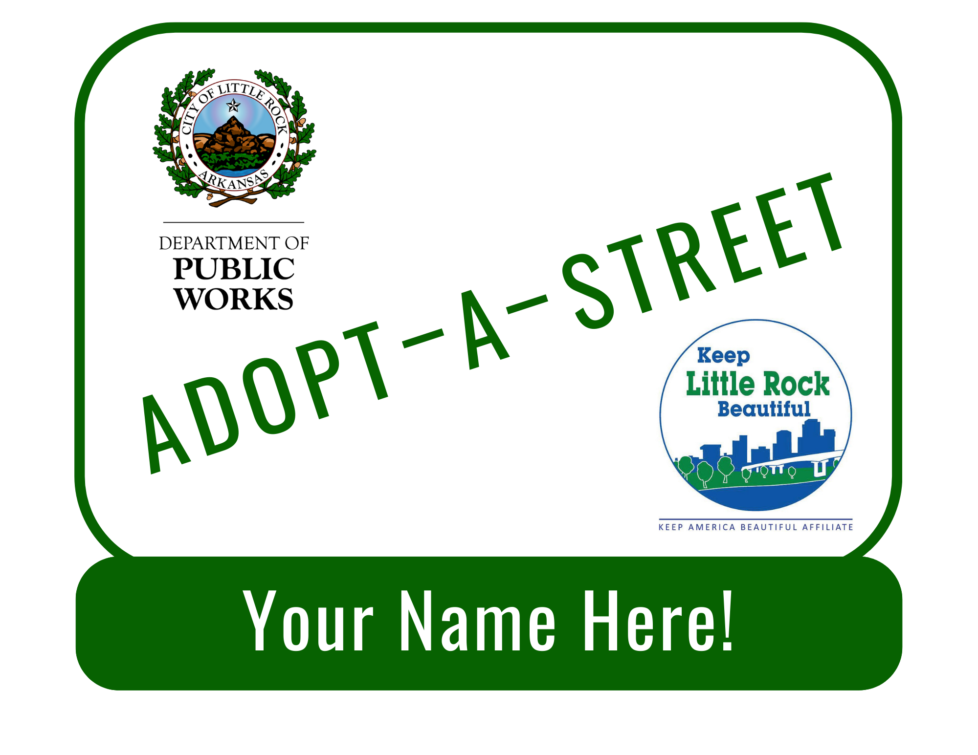 Adopt A Street | City of Little Rock
