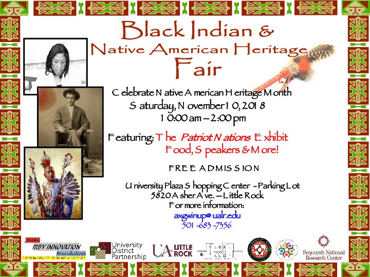 Black Indian & Native American Heritage Fair | City of Little Rock